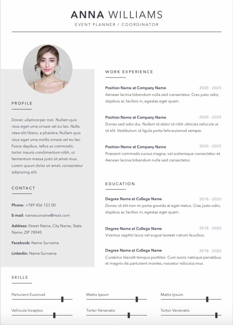 การเขียน Resume Cv ภาษาอังกฤษ Fp Executive Search Thailand