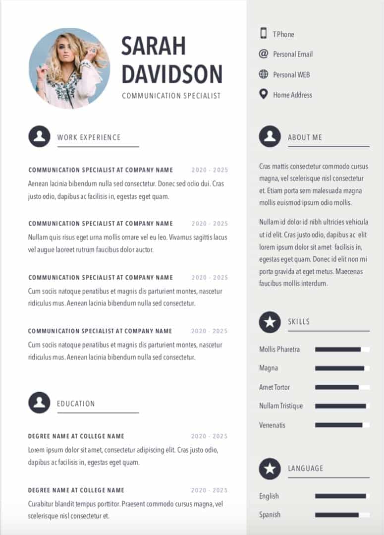 การเขียน Resume Cv ภาษาอังกฤษ Fp Executive Search Thailand 